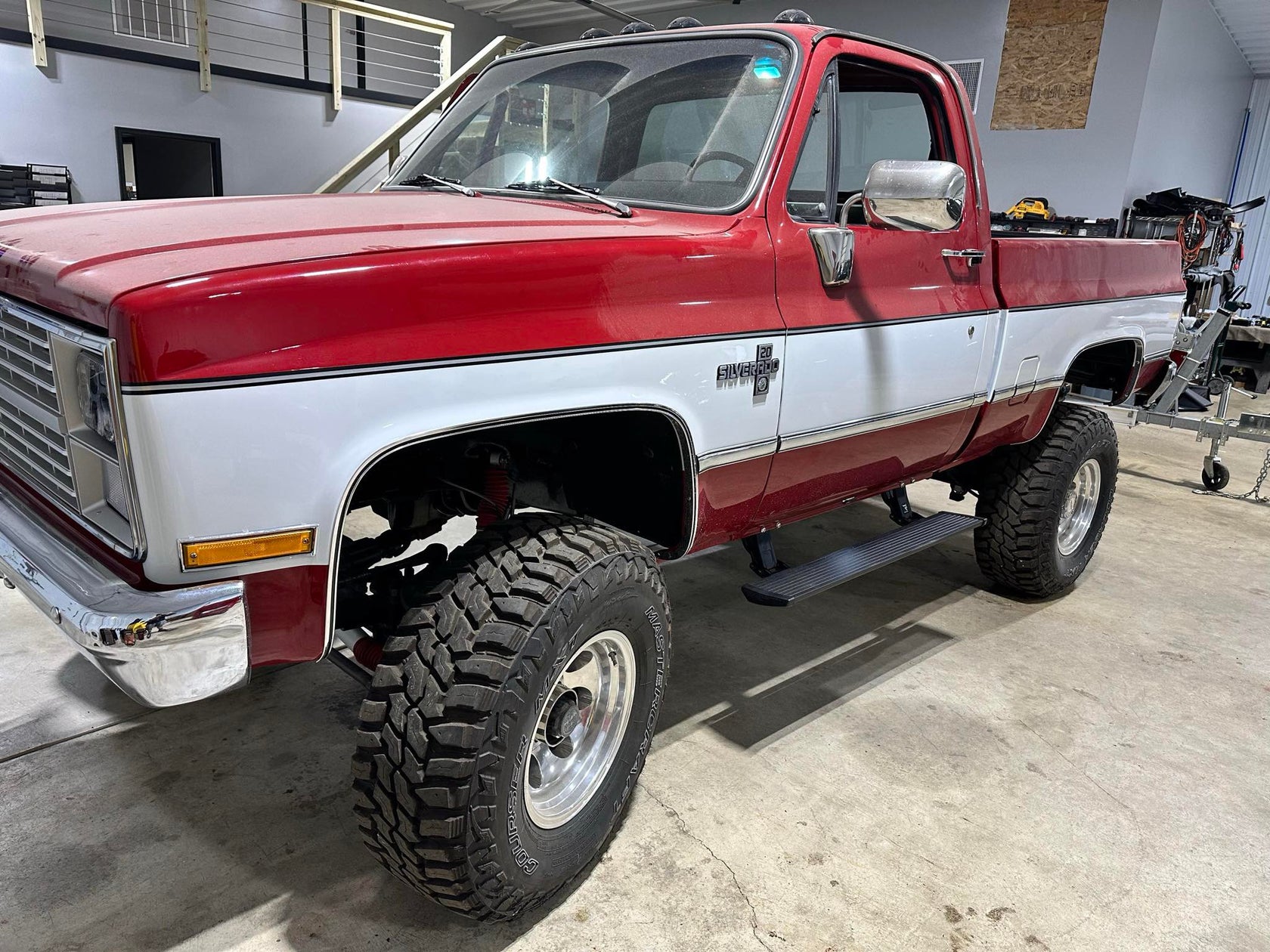 Sqaure Body Chevy 73-87 Amp Research Power Folding Step Kit – Far From ...