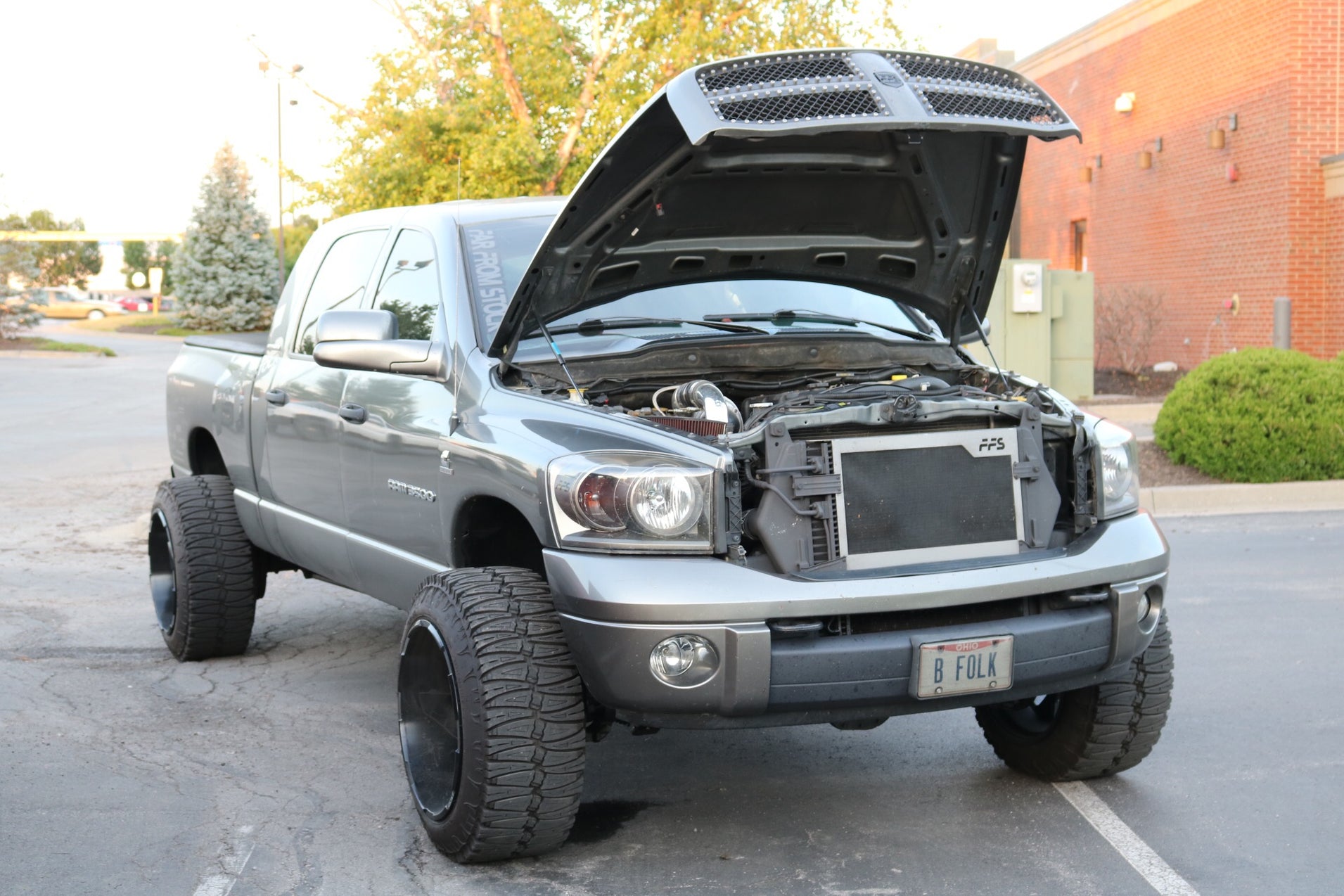 Condensor Cover for 3rd Generation Cummins (2003-2009)