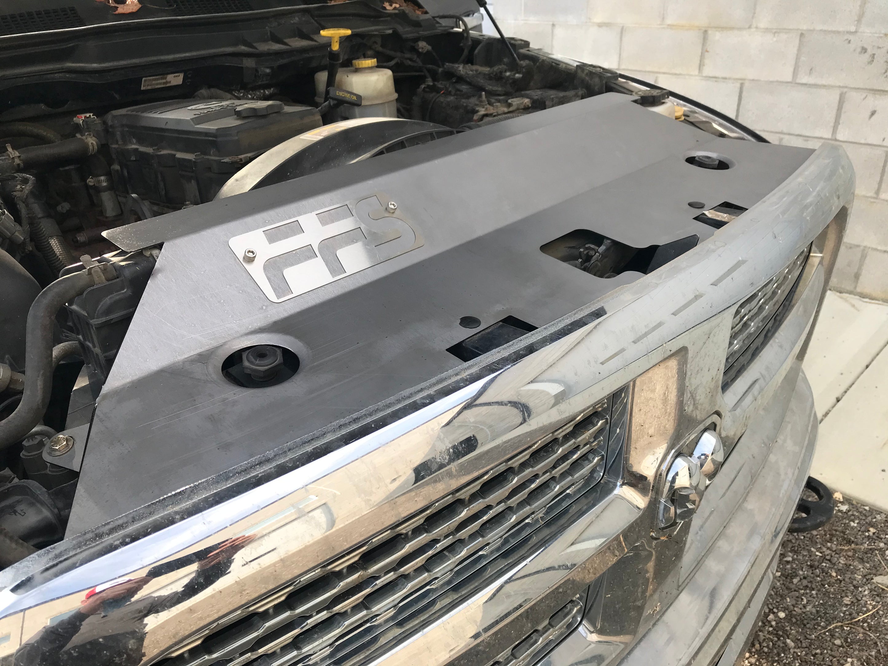 ‘10-18 Ram Radiator Cover 4th Gen Diesel – Far From Stock
