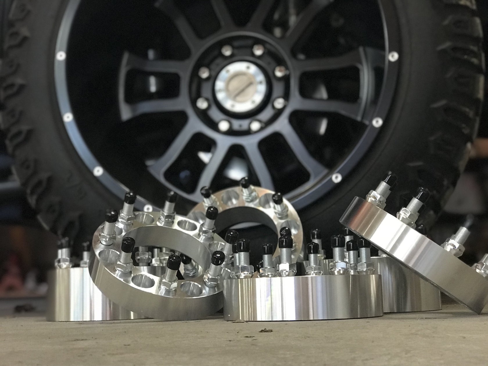 2 inch - 3 inch Wheel Spacers | 8 Lug Wheel Spacers – Far From Stock